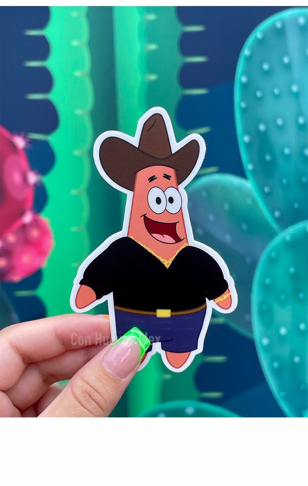 Patricio Del Norte Sticker, Cowboy, Norteño, Buchón, Latina Stickers ...