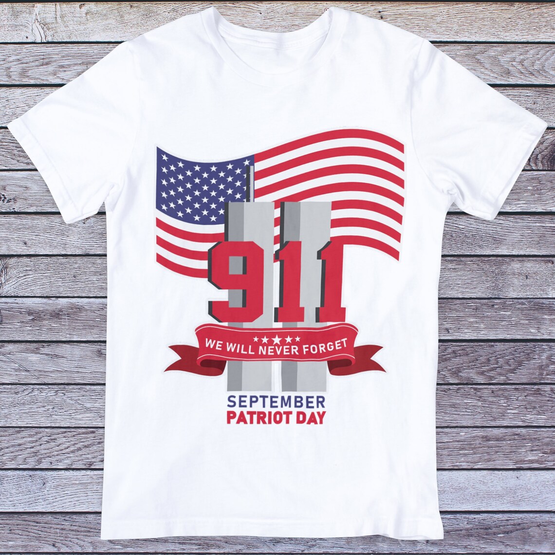 We Will Never Forget 911 PNG, Sublimation Design, Shirt Design Png, 911 ...