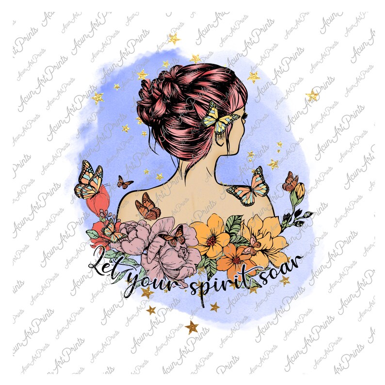 Let Your Spirit Soar Png Sublimation Designs Downloads - Etsy