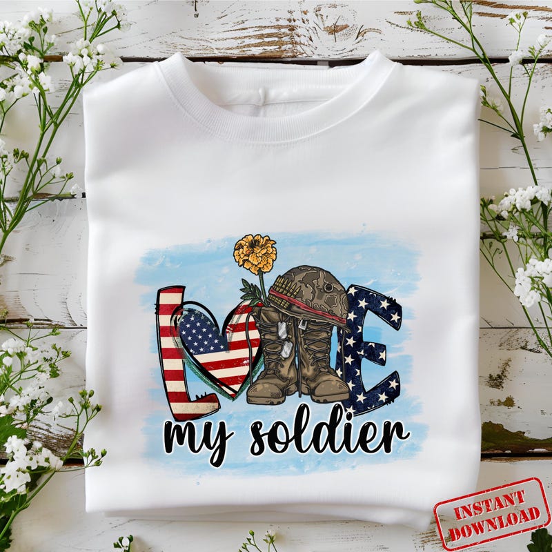 Love My Soldier - Etsy