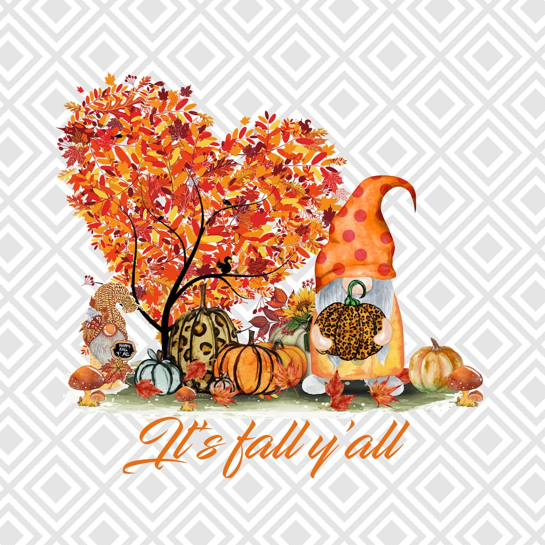 It's Fall Y'all Png Happy Fall Y'all Png Fall - Etsy