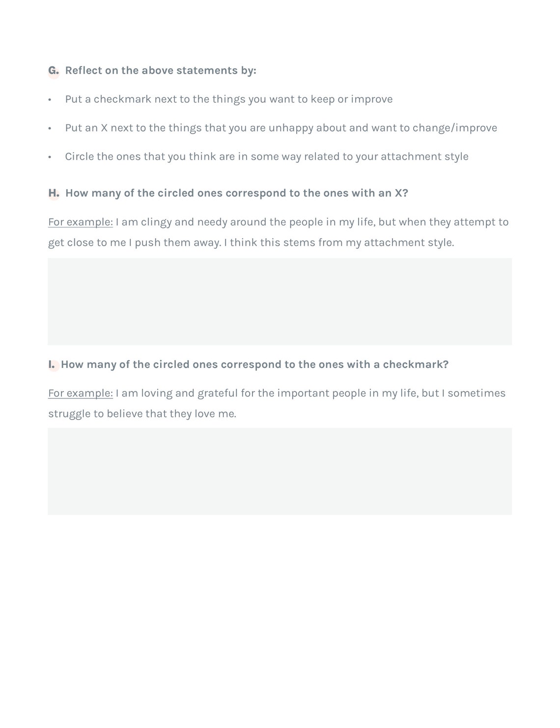 Disorganized Attachment Workbook 50pgs, Fearful, Avoiding, Self Help ...