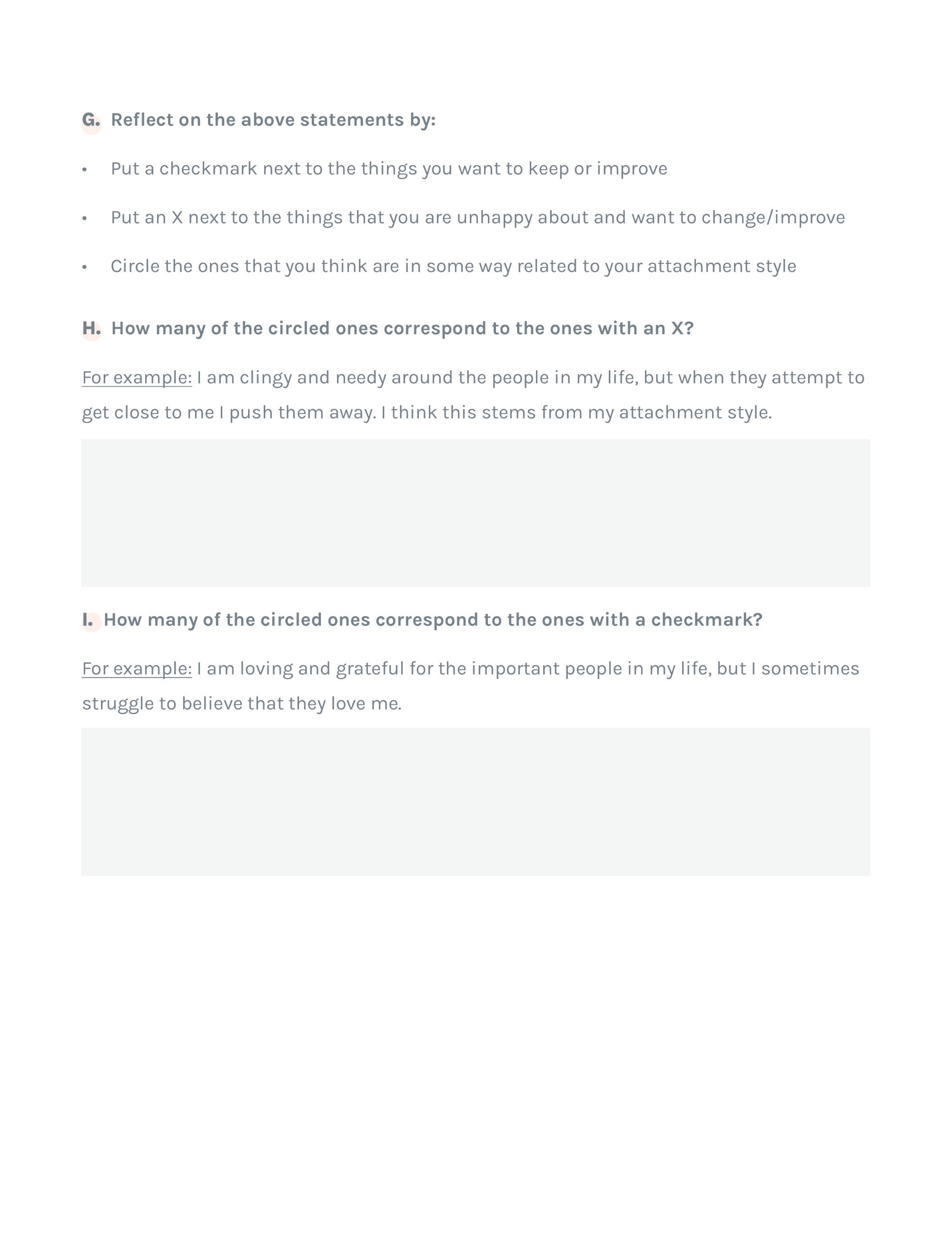 Disorganized Attachment Workbook 50pgs, Fearful, Avoiding, Self Help ...