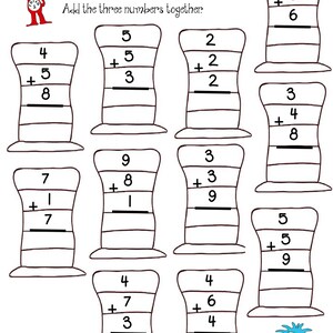 Dr. Seuss Grades 1st & 2nd Activity Booklet, Homeschool, Tic Tac Toe ...
