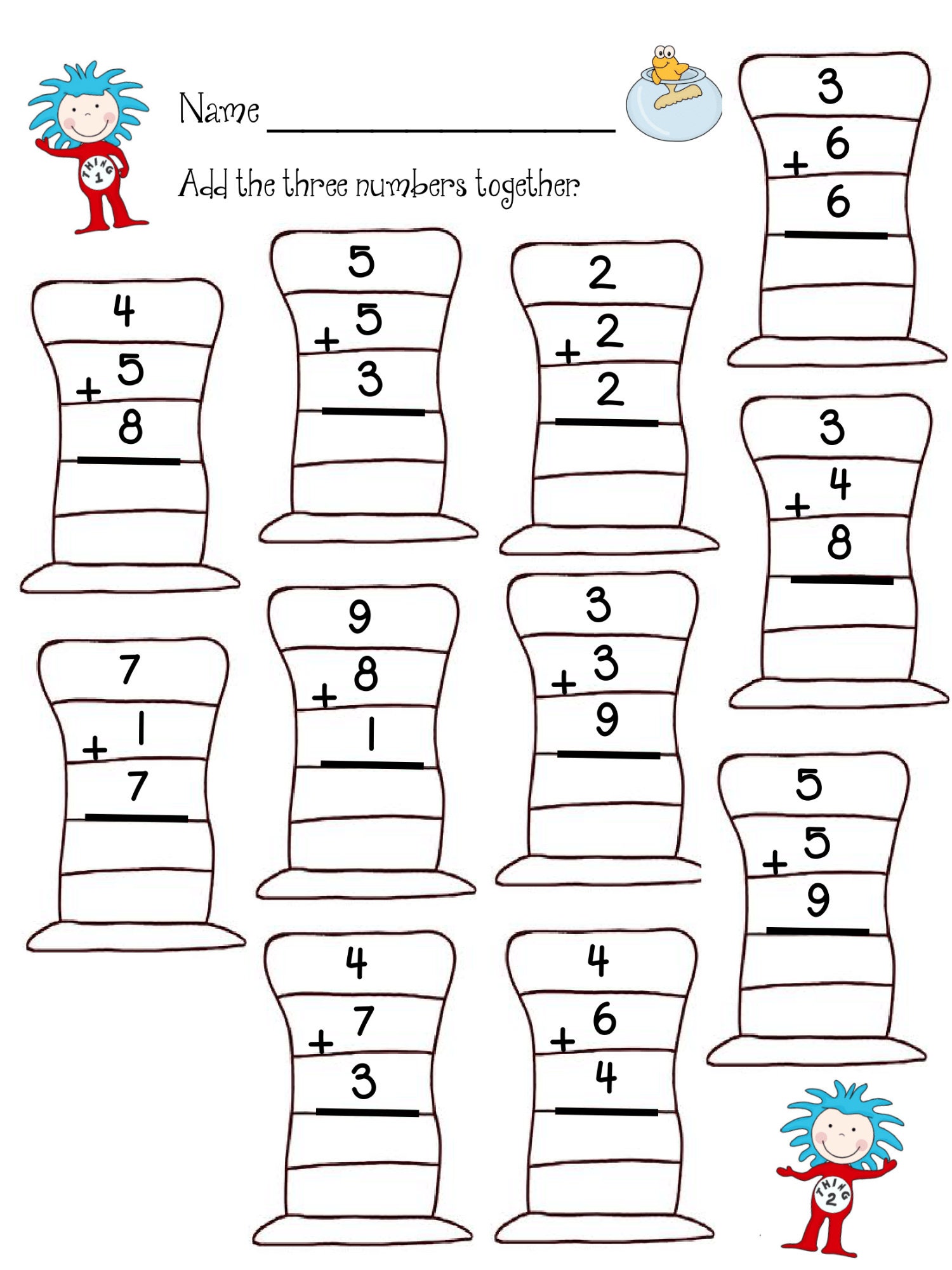 Dr. Seuss Grades 1st & 2nd Activity Booklet, Homeschool, Tic Tac Toe ...