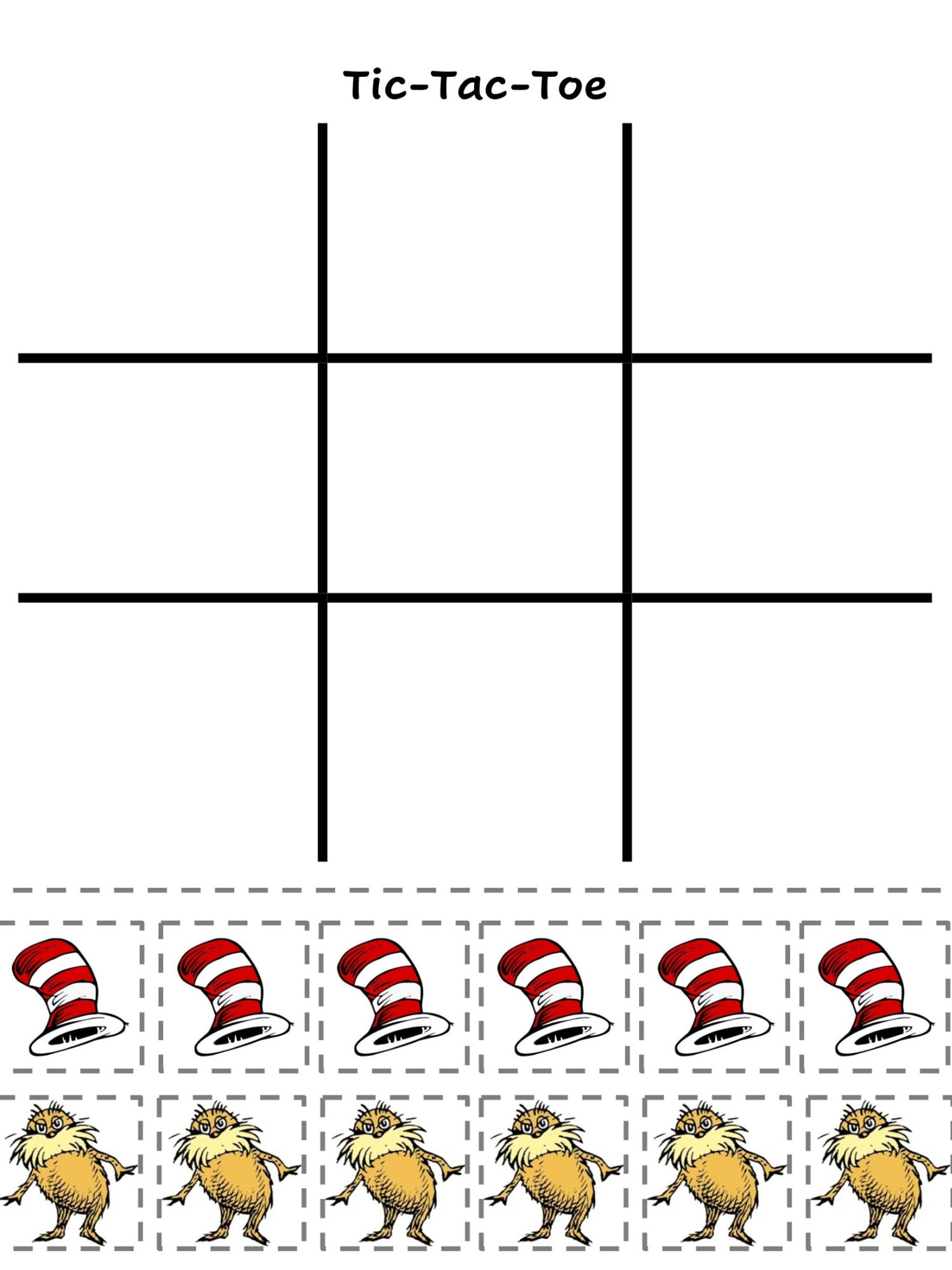 Dr. Seuss Grades 1st & 2nd Activity Booklet, Homeschool, Tic Tac Toe ...