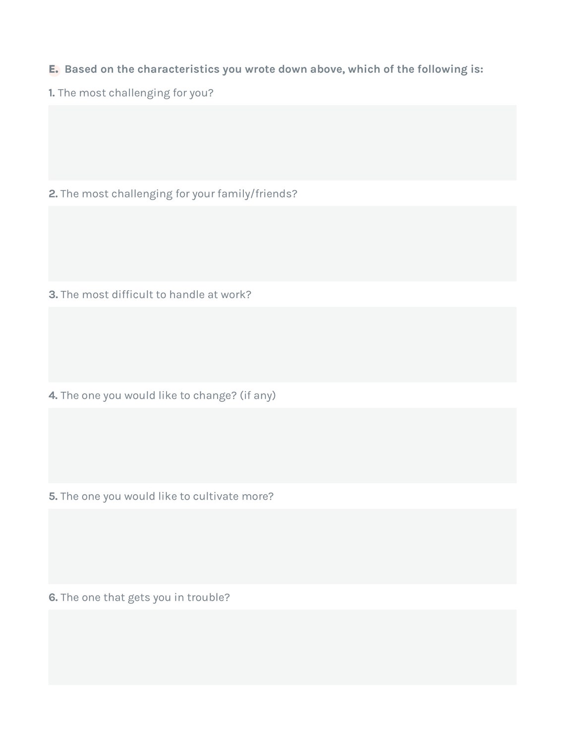 Disorganized Attachment Workbook 50pgs, Fearful, Avoiding, Self Help ...