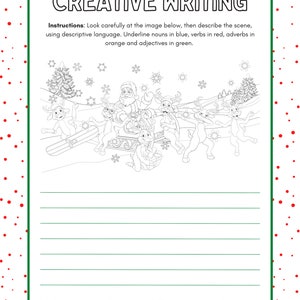 1st Grade, 2nd Grade Christmas Activity Booklet Printable, Word Search ...