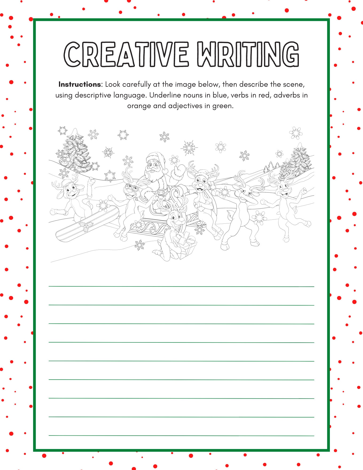 1st Grade, 2nd Grade Christmas Activity Booklet Printable, Word Search ...