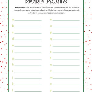 1st Grade, 2nd Grade Christmas Activity Booklet Printable, Word Search ...
