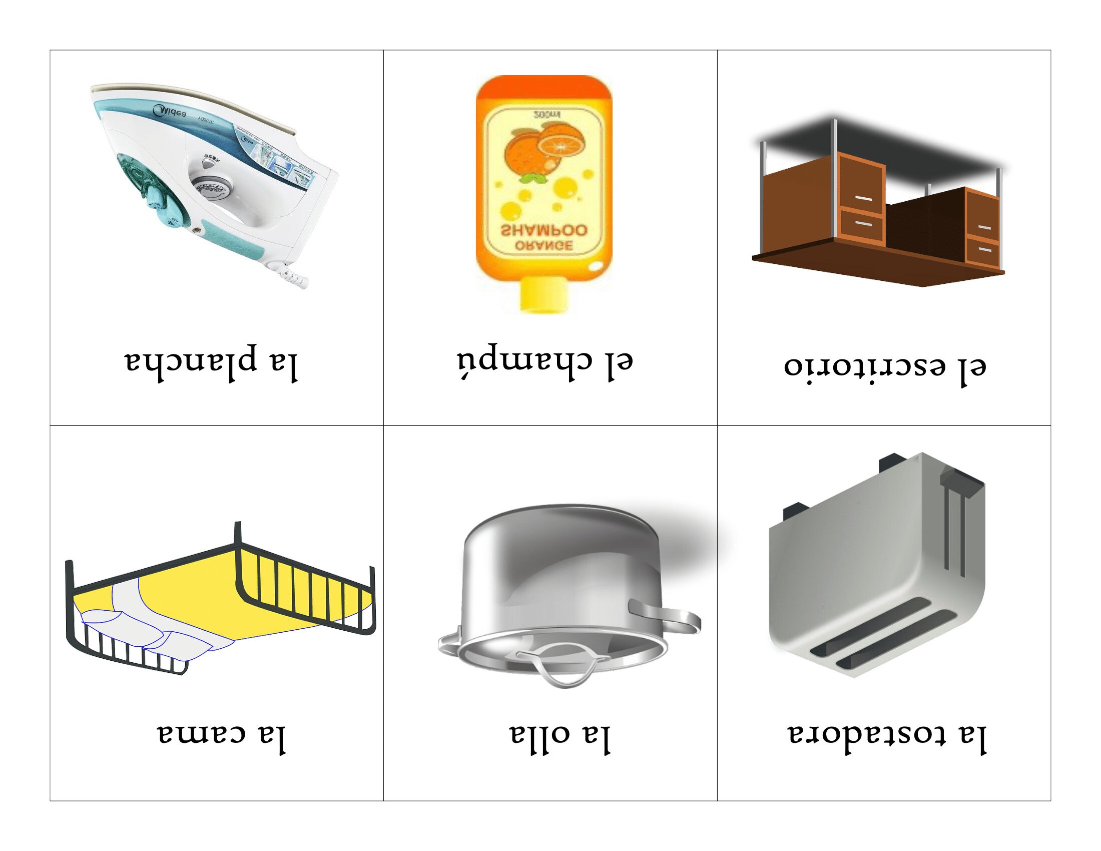 Spanish Flashcards, English to Spanish, Learn Espanol, Foreign Language ...