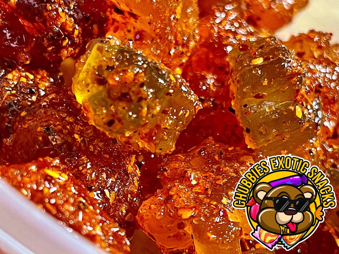 Gummy Bears Little Chubbies Dulce Enchilados Mexico Candy Spicy Chili ...