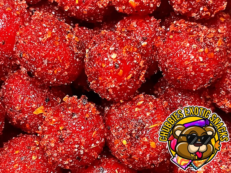 Dulces Enchilados Chamoy Candy Spicy & Tangy Cherry Sours, Pica Pica ...