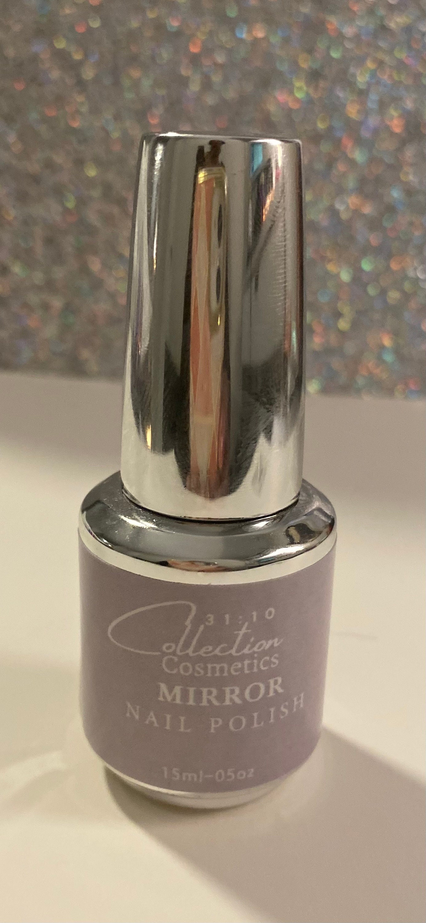 Mirror Nail Polish, Silver Mirror Nail Polish, Chrome Bright Glossy ...