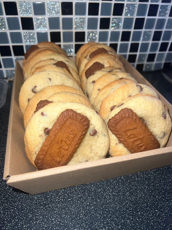 Lotus Biscoff Stuffed Cookies - Etsy