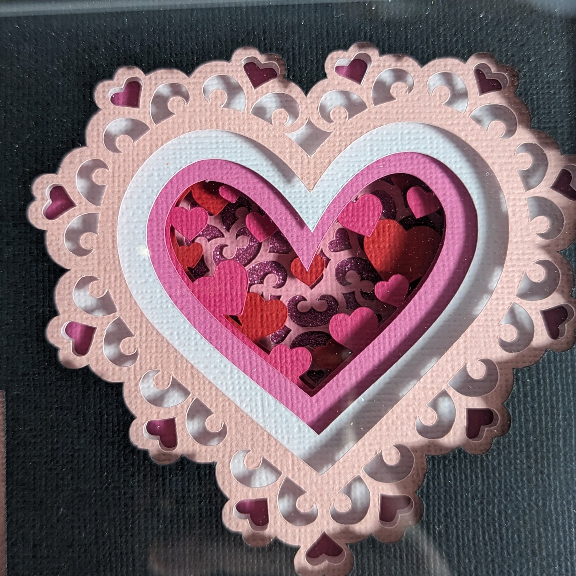 Handmade LOVE Shadowbox: Valentine's Day Home Decor Gift - Etsy