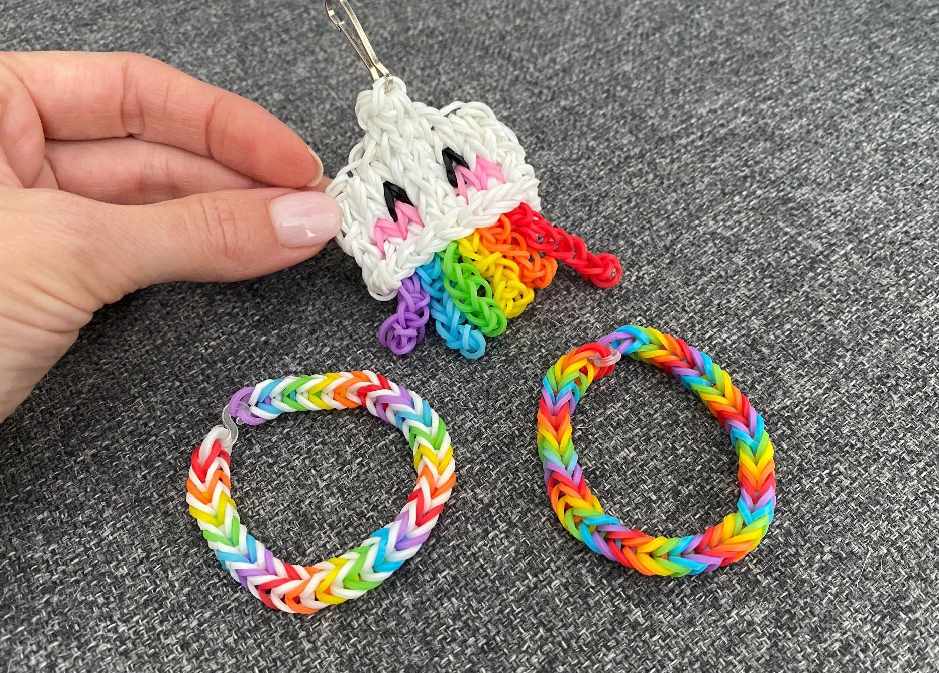 Rainbow Loom Keychain Instructions