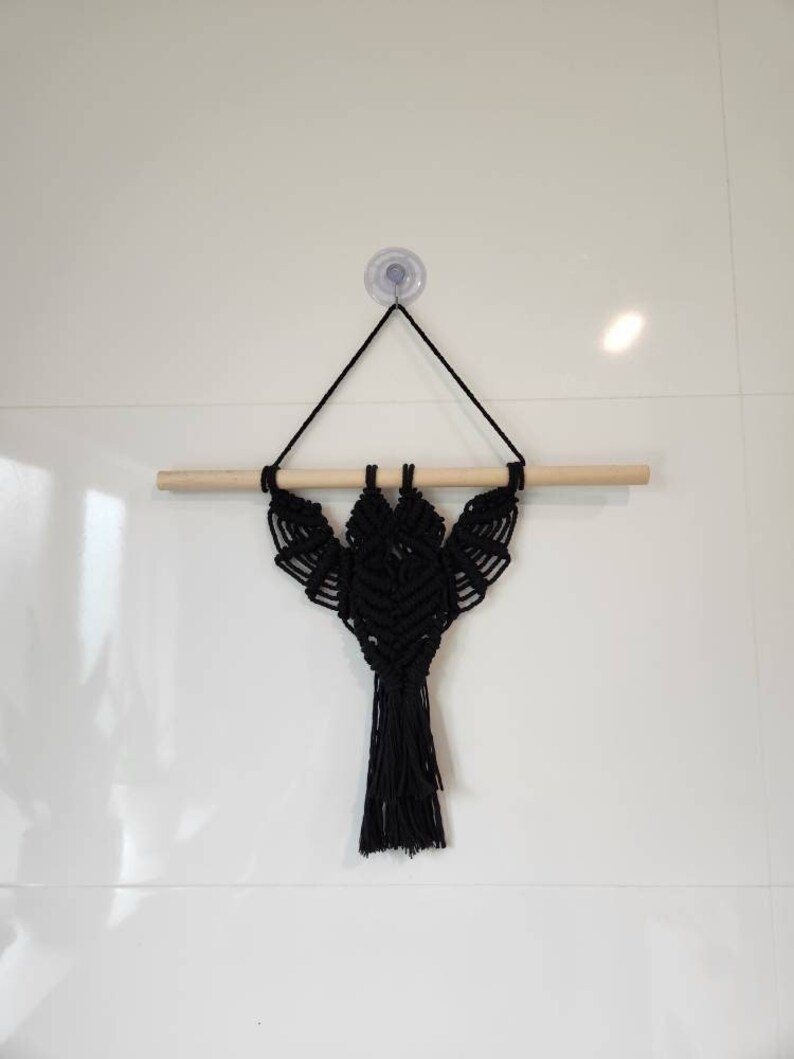 Macrame Bat Wall Hanging / Halloween Decoration / Bat Decor / Gothic ...