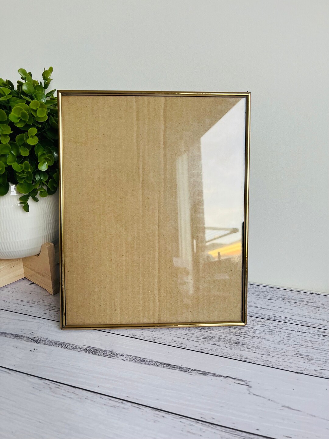 Vintage Ornate Metal Picture Frame Large Square Metal Picture Frame ...