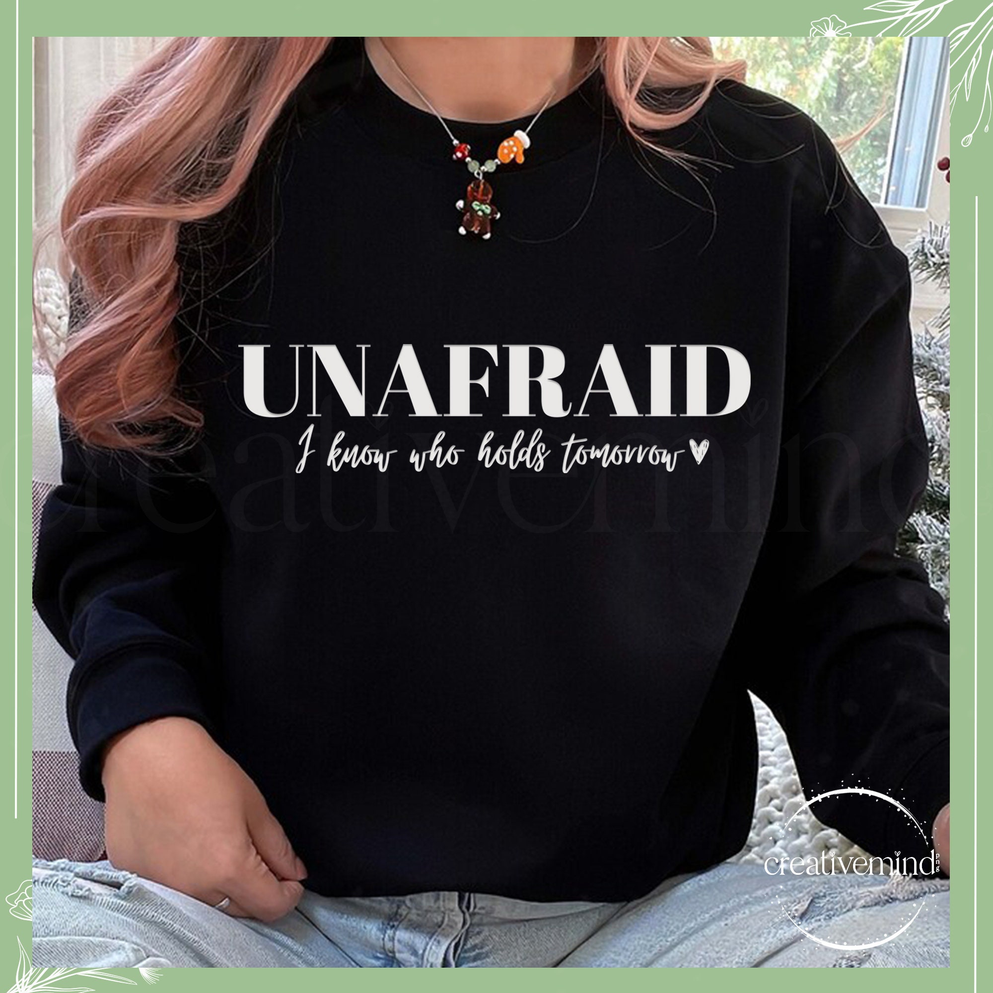 Unafraid Svg, Brave Svg, Christian Svg, Scripture Svg, Bible Verse Svg ...