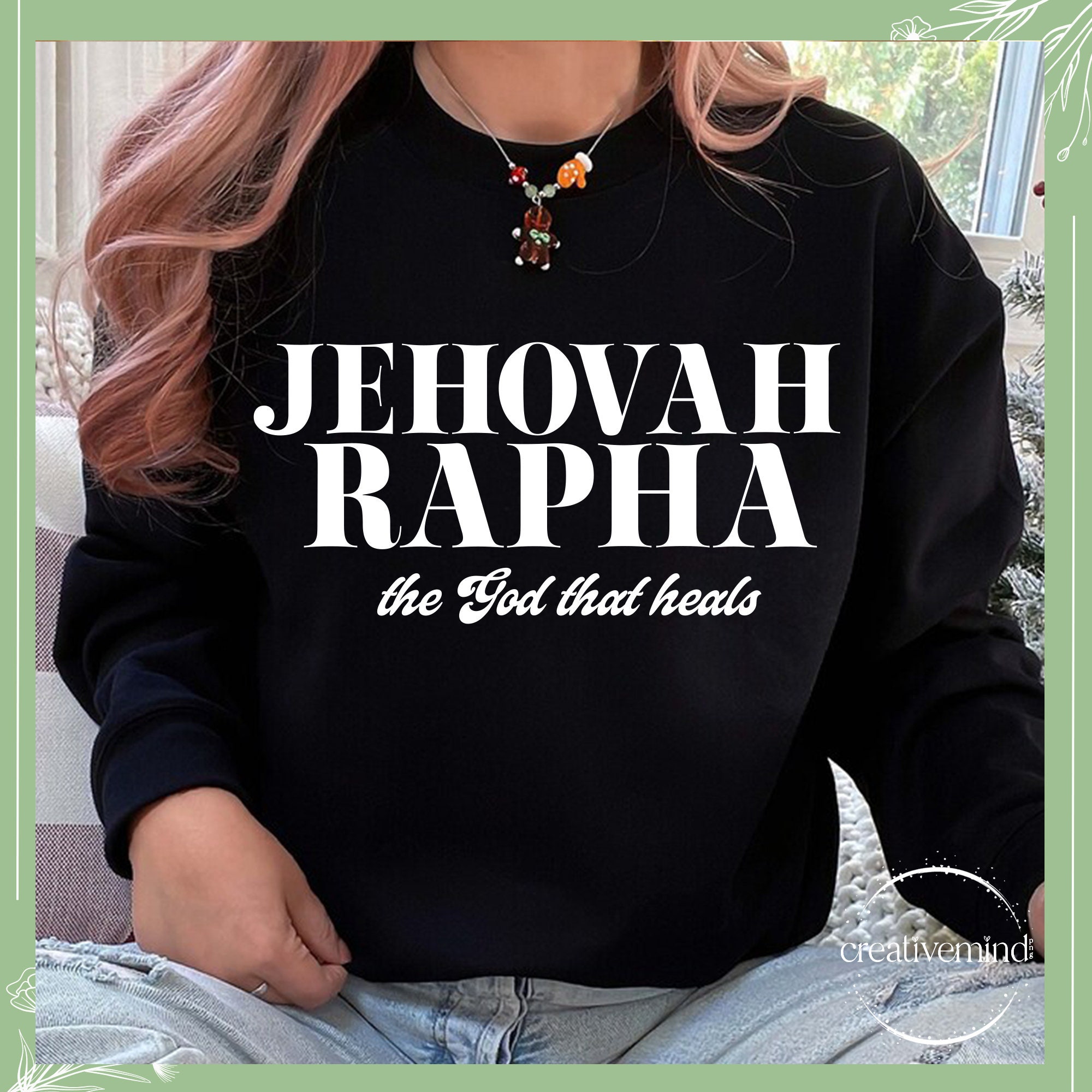 Jehovah Rapha Svg, Yahweh Svg, God Who Heals, Provider Svg, Christian ...