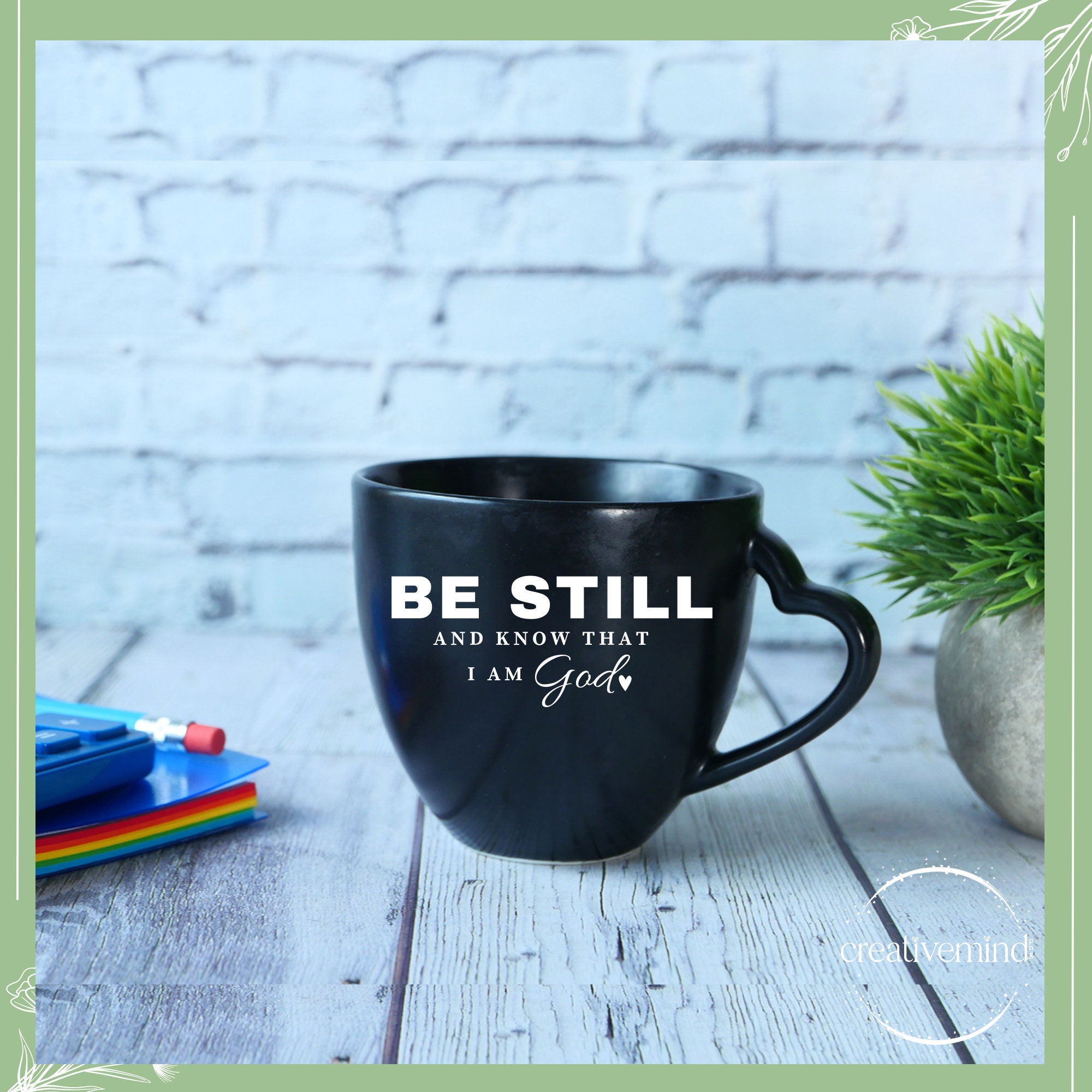Be Still and Know That I Am God Svg Be Still Svg Psalm - Etsy