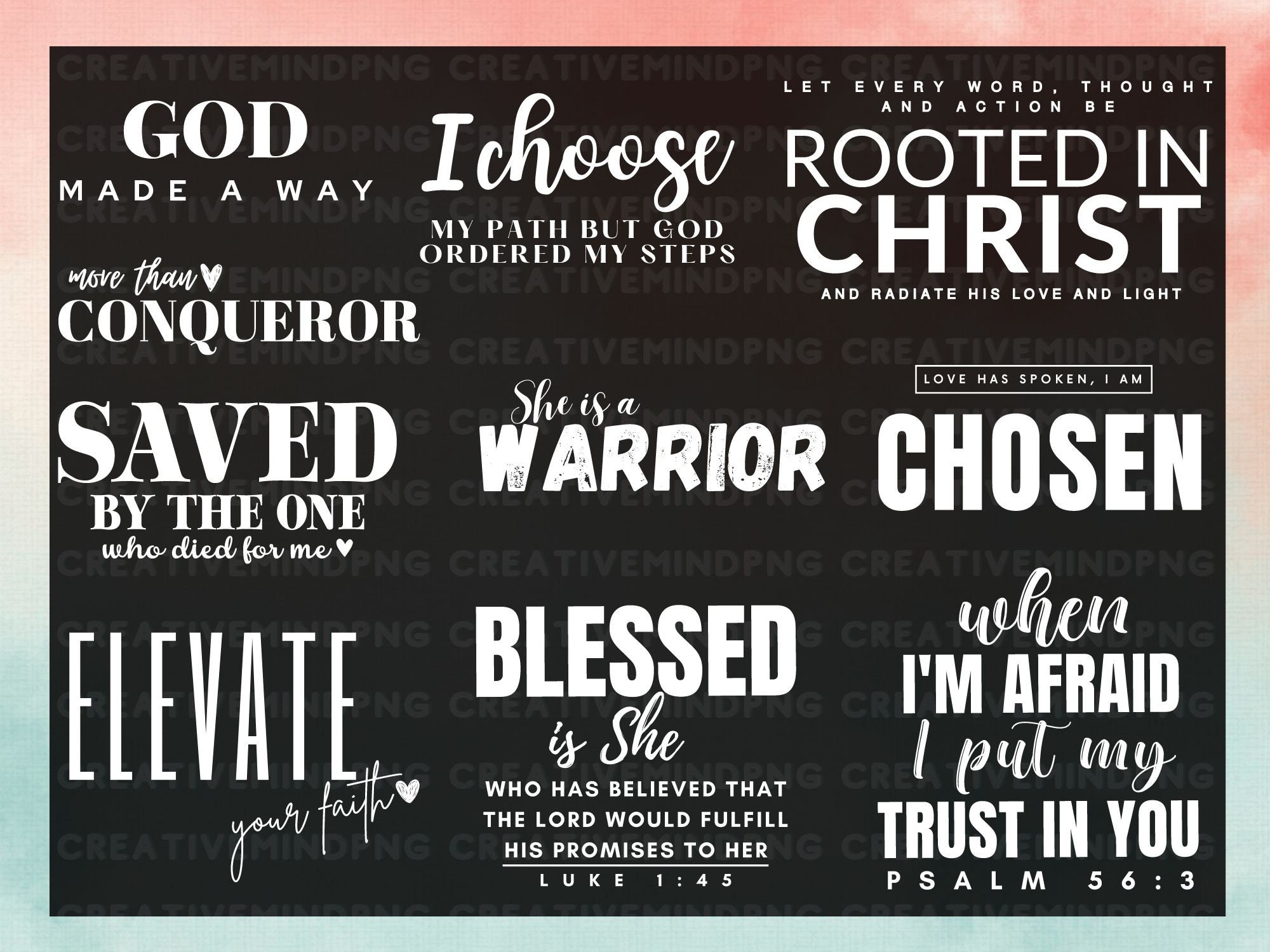 Christian Bundle Svg, Religious Png Bundle, Scripture Svg Bundle, Bible ...