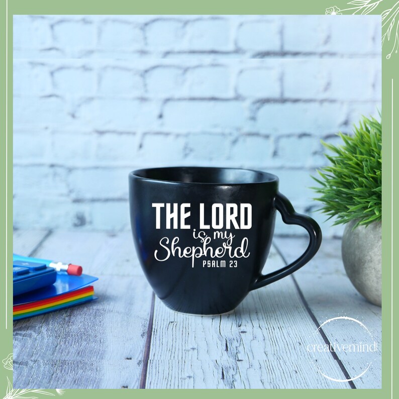 Psalm Svg Lord is My Shepherd Svg God is My Strength Svg - Etsy