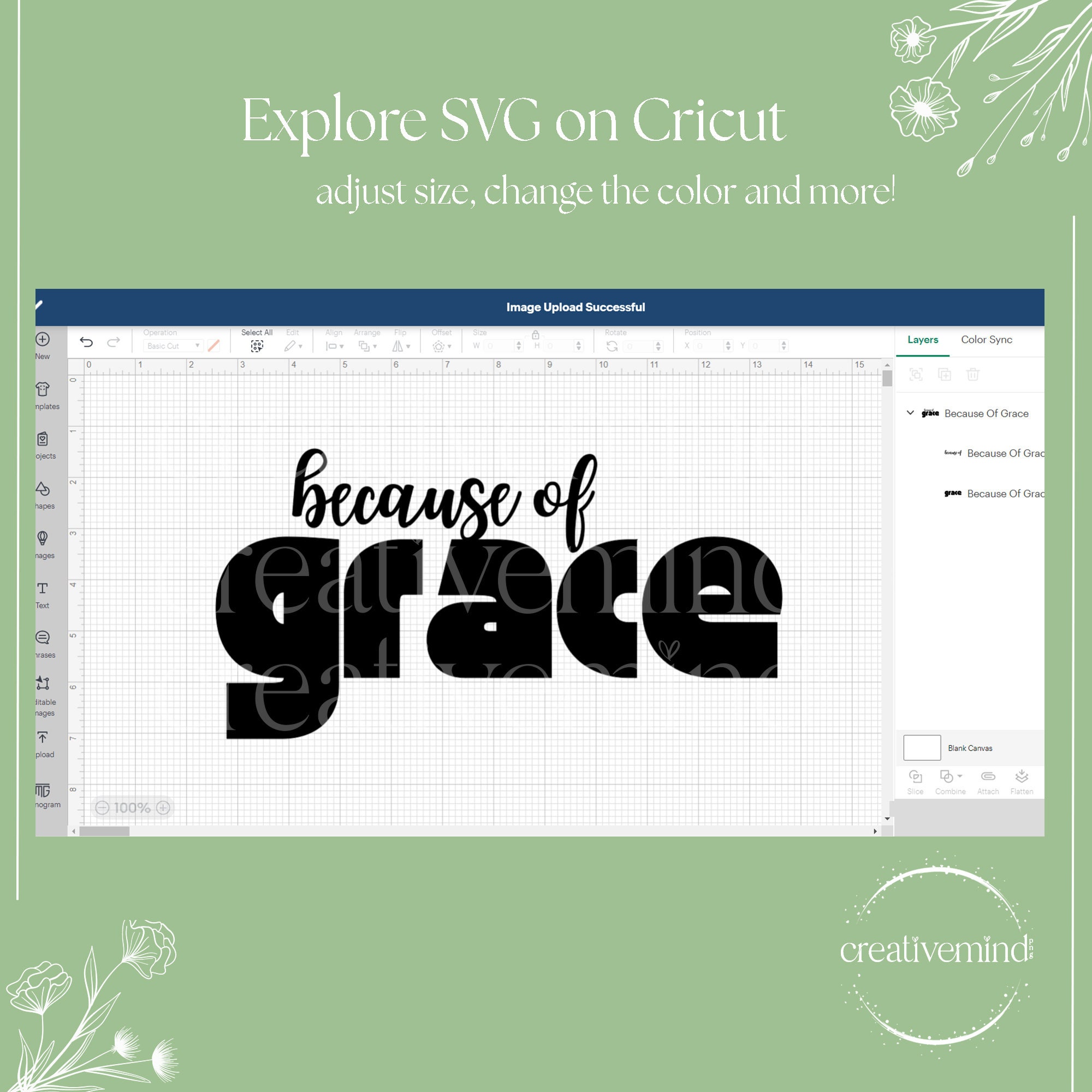 Because of Grace Svg Love God Svg Easter Svg Amazing Grace - Etsy