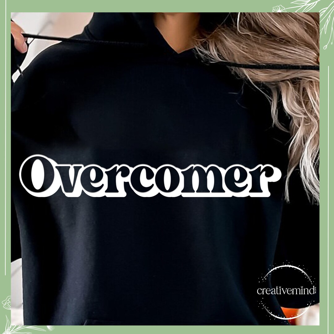 Overcomer Svg God Fidence Svg Faith Religious Sublimation - Etsy