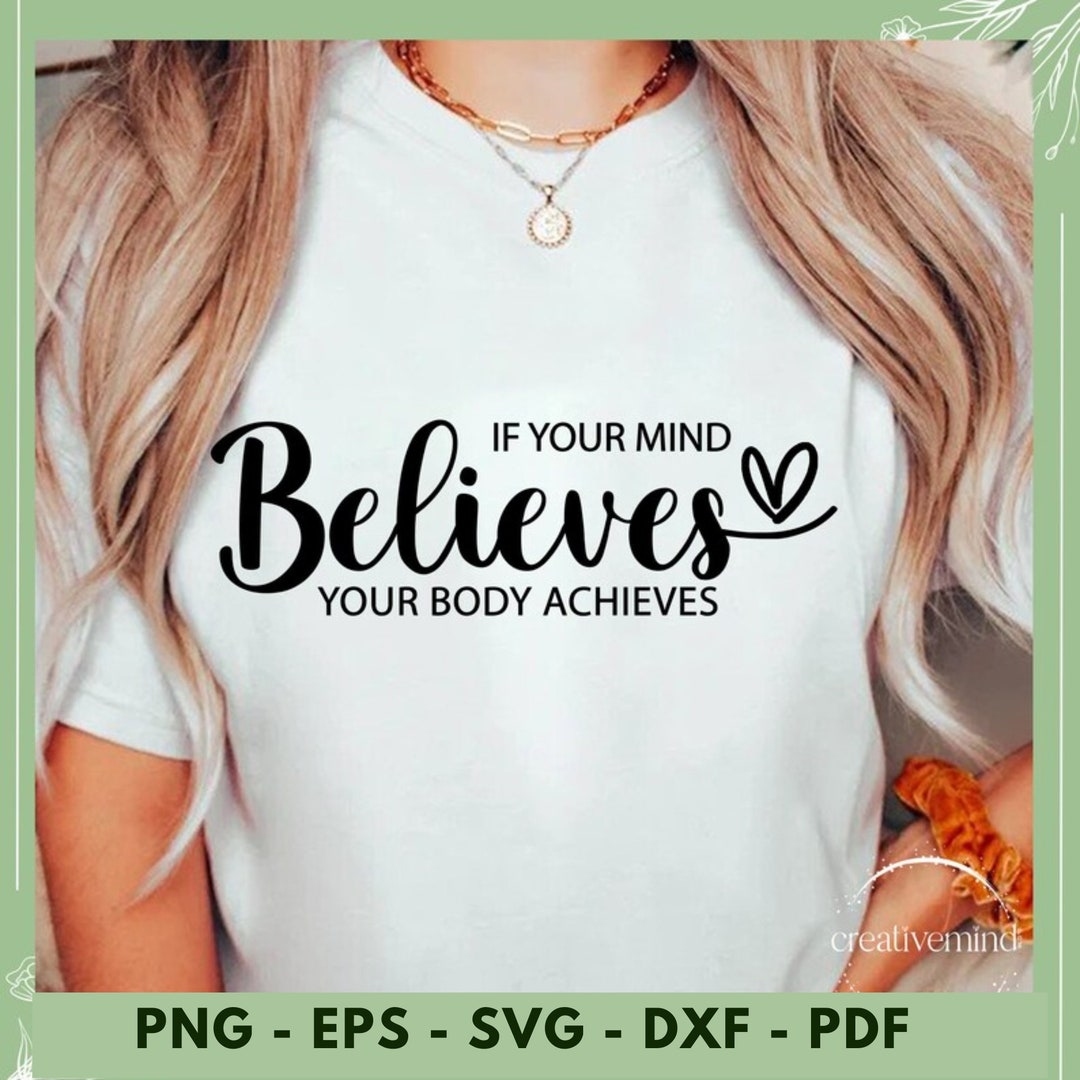 Affirmation Svg, Believe in Yourself Svg, Hustle Svg, Grind Svg ...