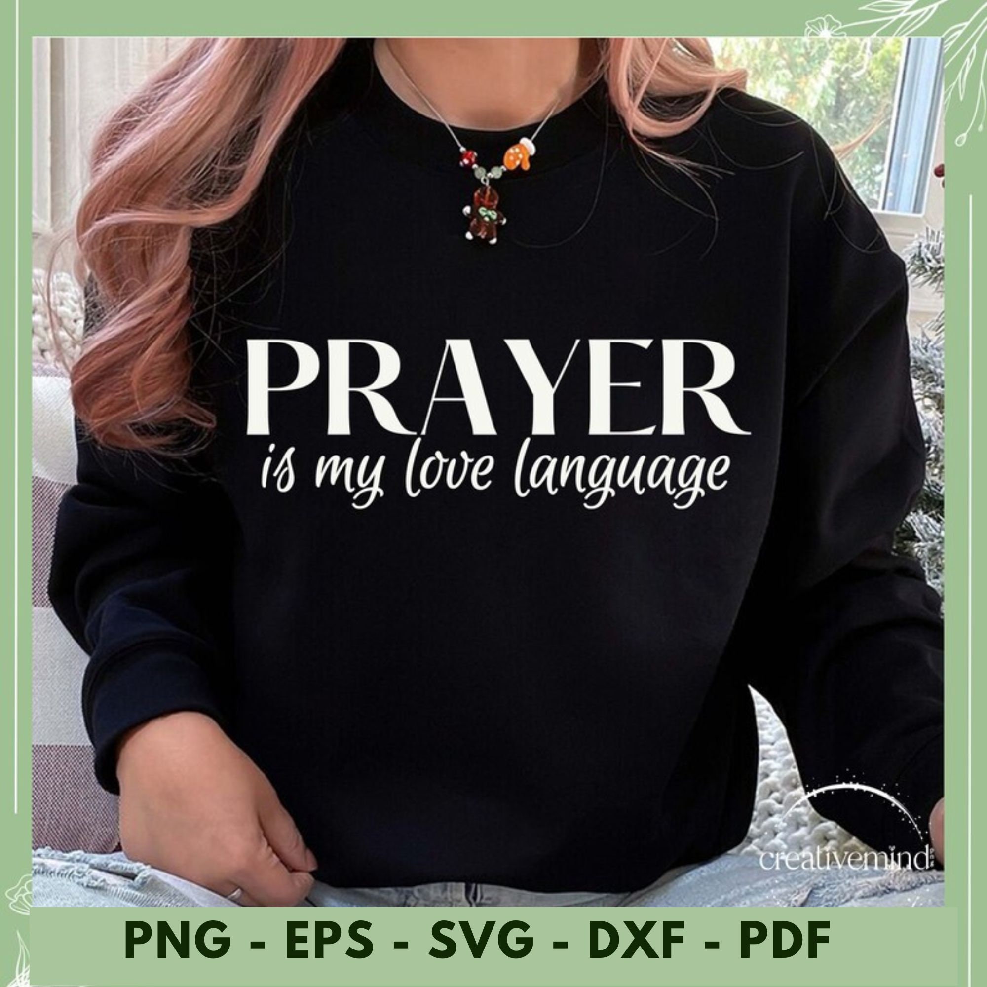 Prayer is My Love Language Svg, Praying Mama, Faith Over Fear, Prayer ...