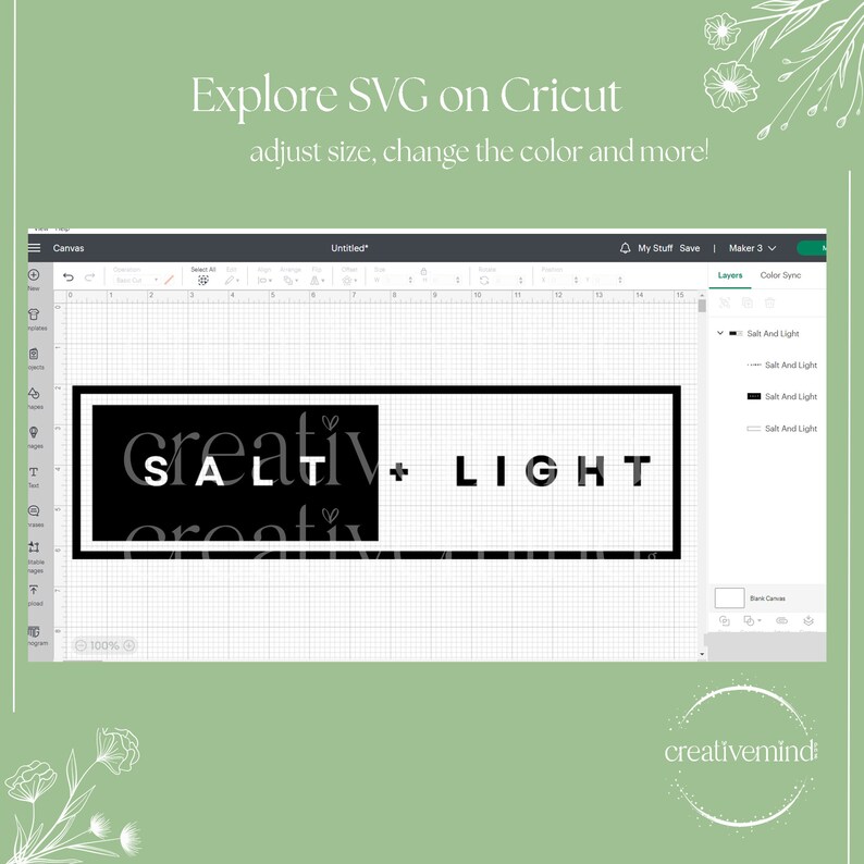 Salt and Light Svg, Be the Light Svg, Christian Svg, Faith Svg, Bible ...