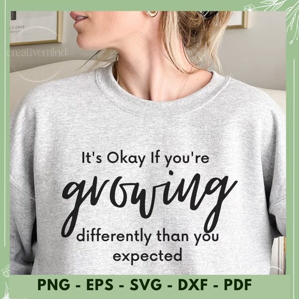 Growth Mindset Svg - Etsy