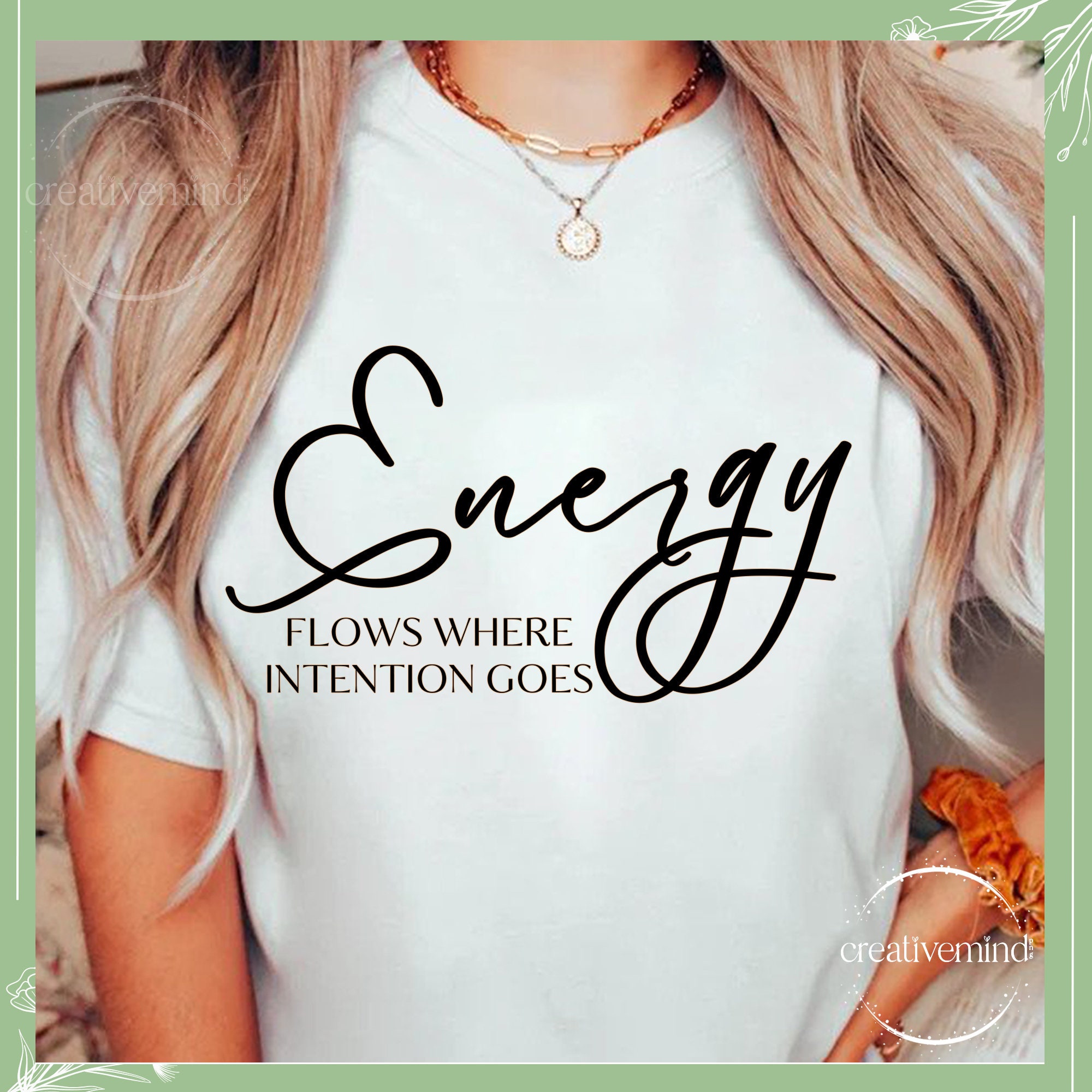 Intention SVG: Meditation, Good Energy, Melanin Yoga (digital Download ...