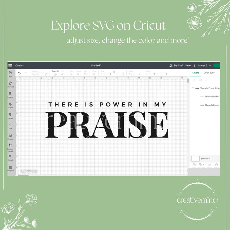 Power in My Praise Svg, Made for Worship Svg, Religious Svg, Jesus Svg ...