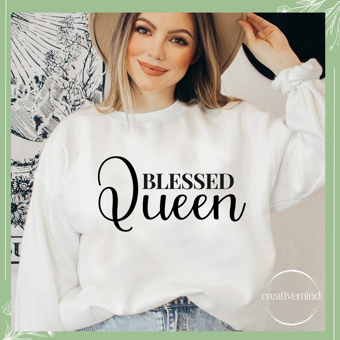 Blessed Queen Svg Spiritual Woman Svg Queen Svg Goddess - Etsy