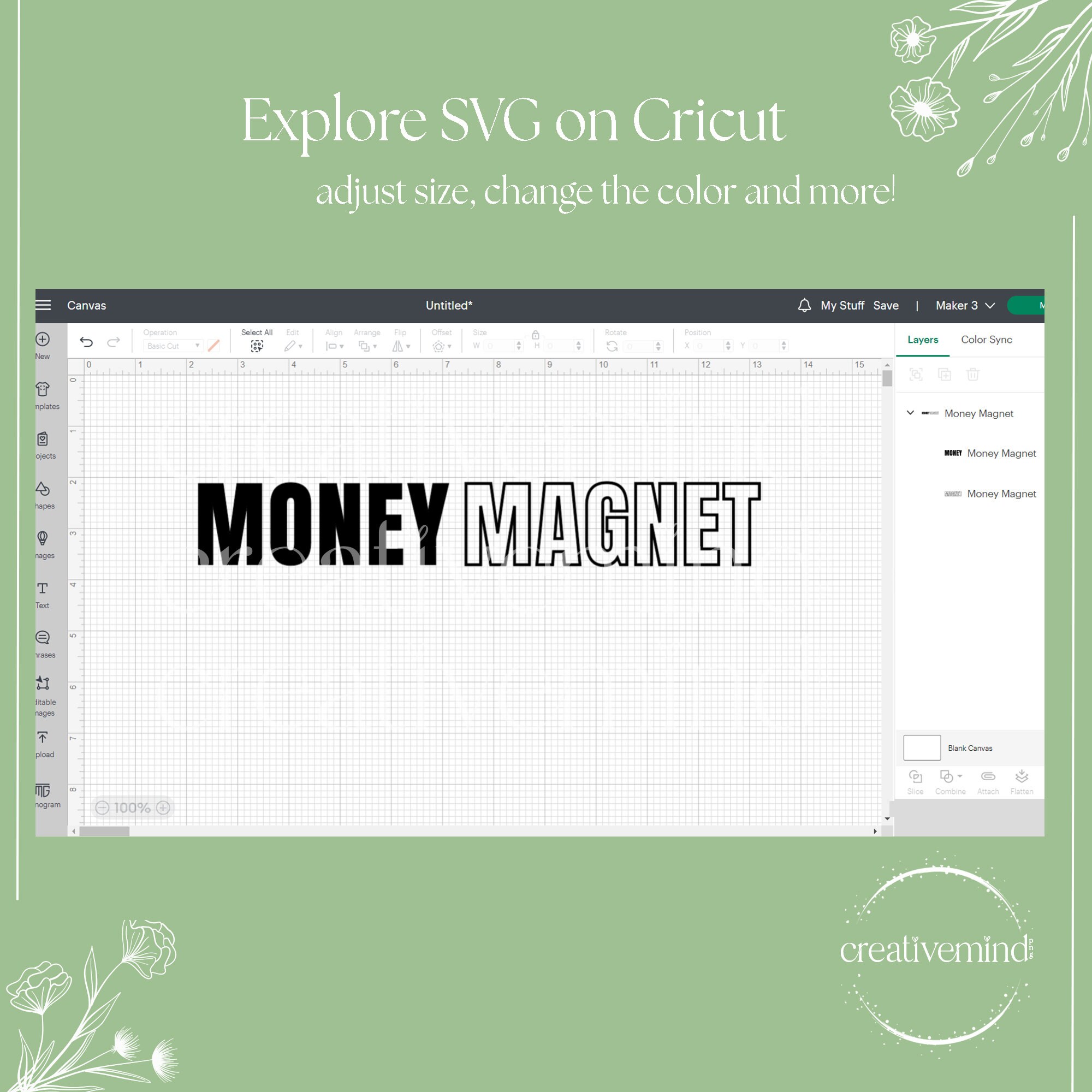 Money Magnet Svg, Vision Board Svg, Wealthy Svg, Rich Svg, Spiritual ...