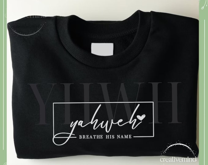 Yahweh is the God of My Salvation Christian Svg Files for Cricut, Png ...