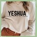 Yeshua Name Above All Names Svg and Png, Christian Svg, Jesus Svg ...
