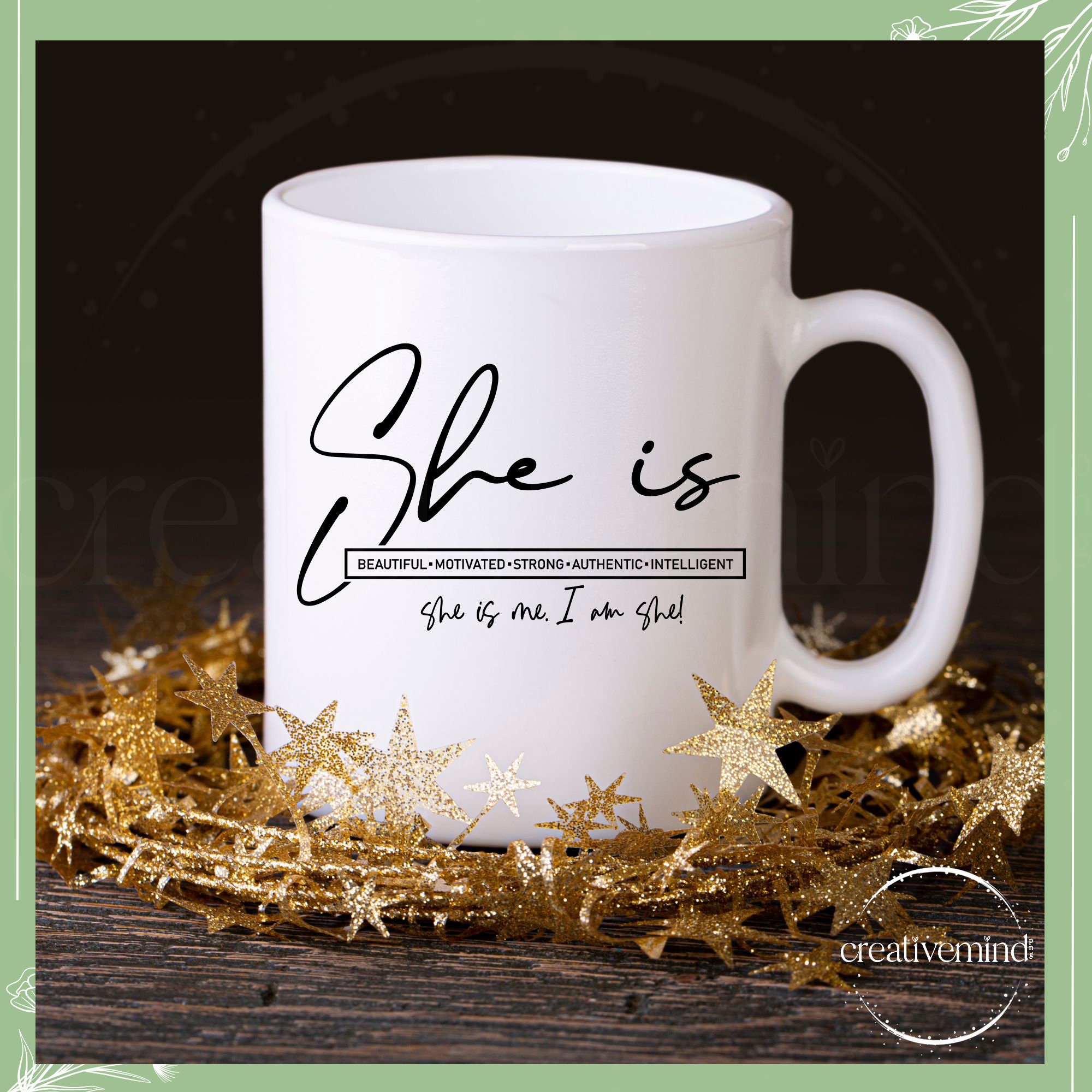 She is Me, I Am She Svg Png Jpg, She is Beautiful, Empowered Women Svg ...