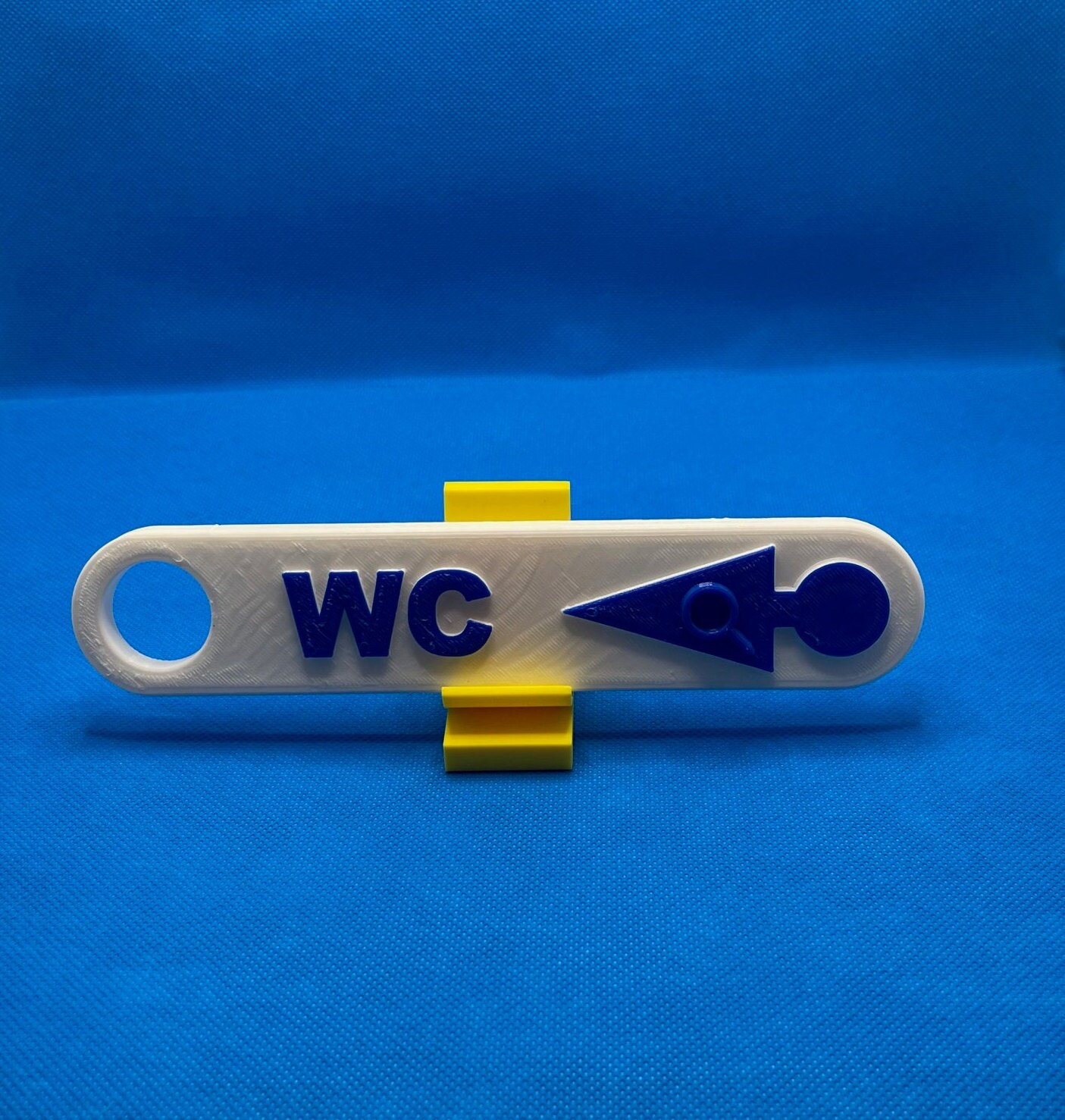 2 Giant Key Fobs for Restroom. Keychains for WC. Huge Keyrings - Etsy