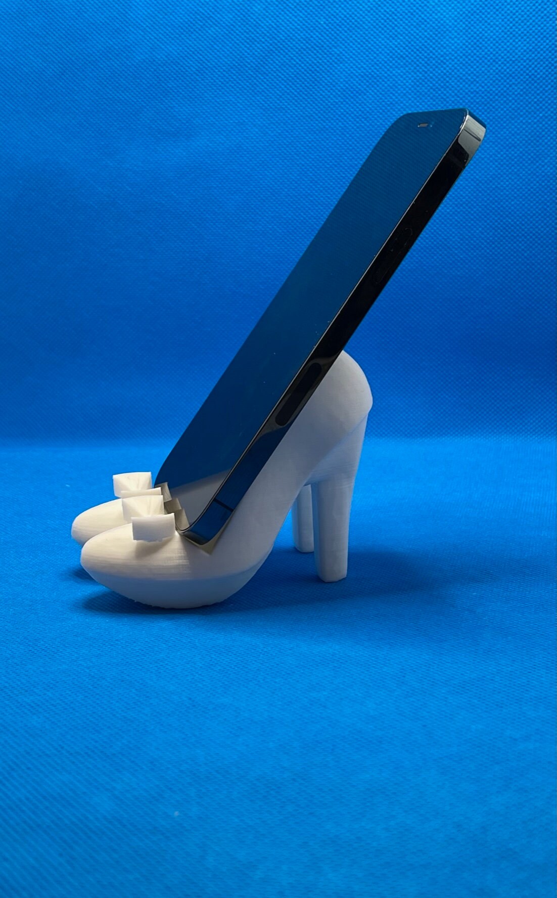 Cute High Heel Shoes Cell Phone Stand for Desk. Business Cards Stand ...