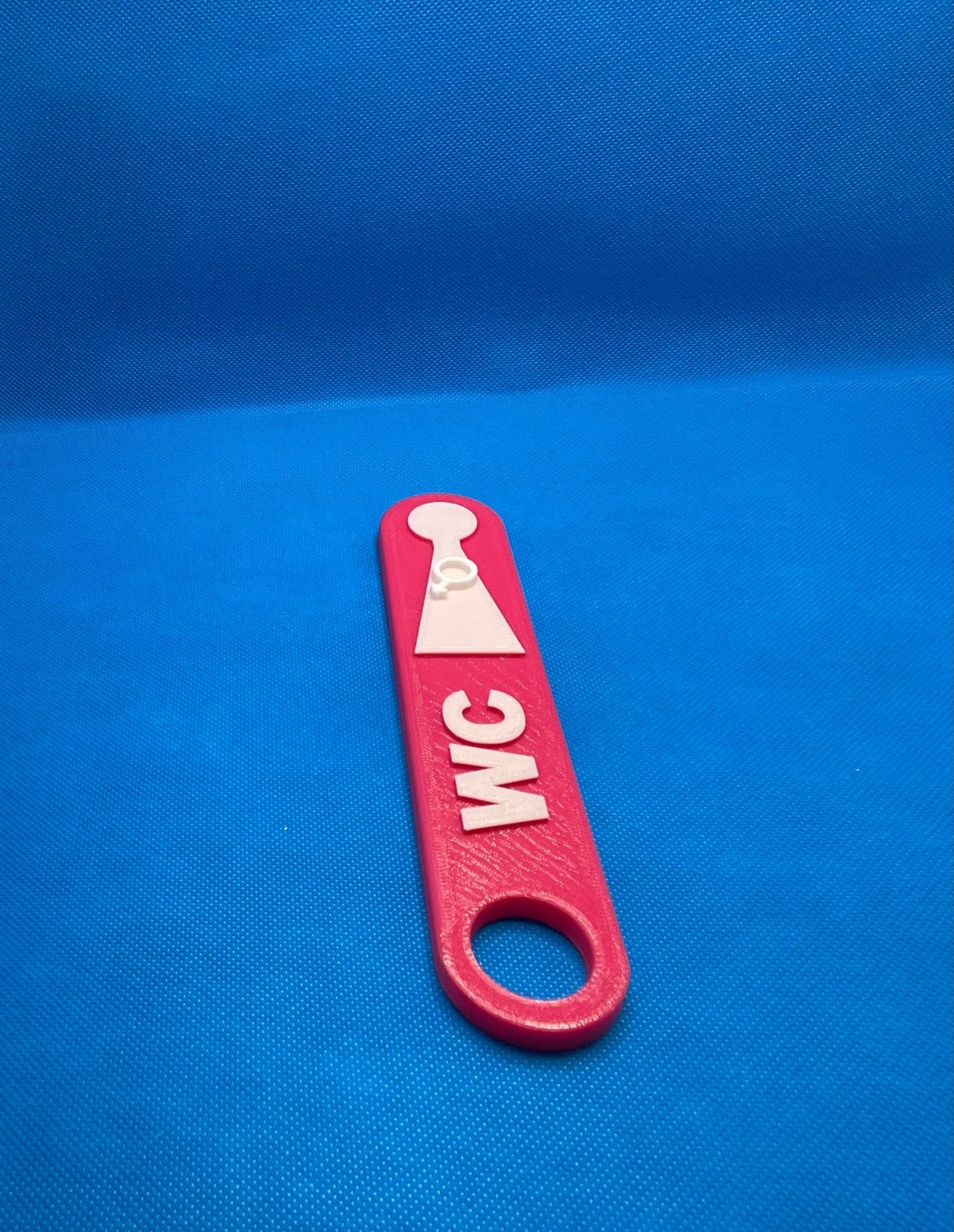 2 Giant Key Fobs for Restroom. Keychains for WC. Huge Keyrings - Etsy