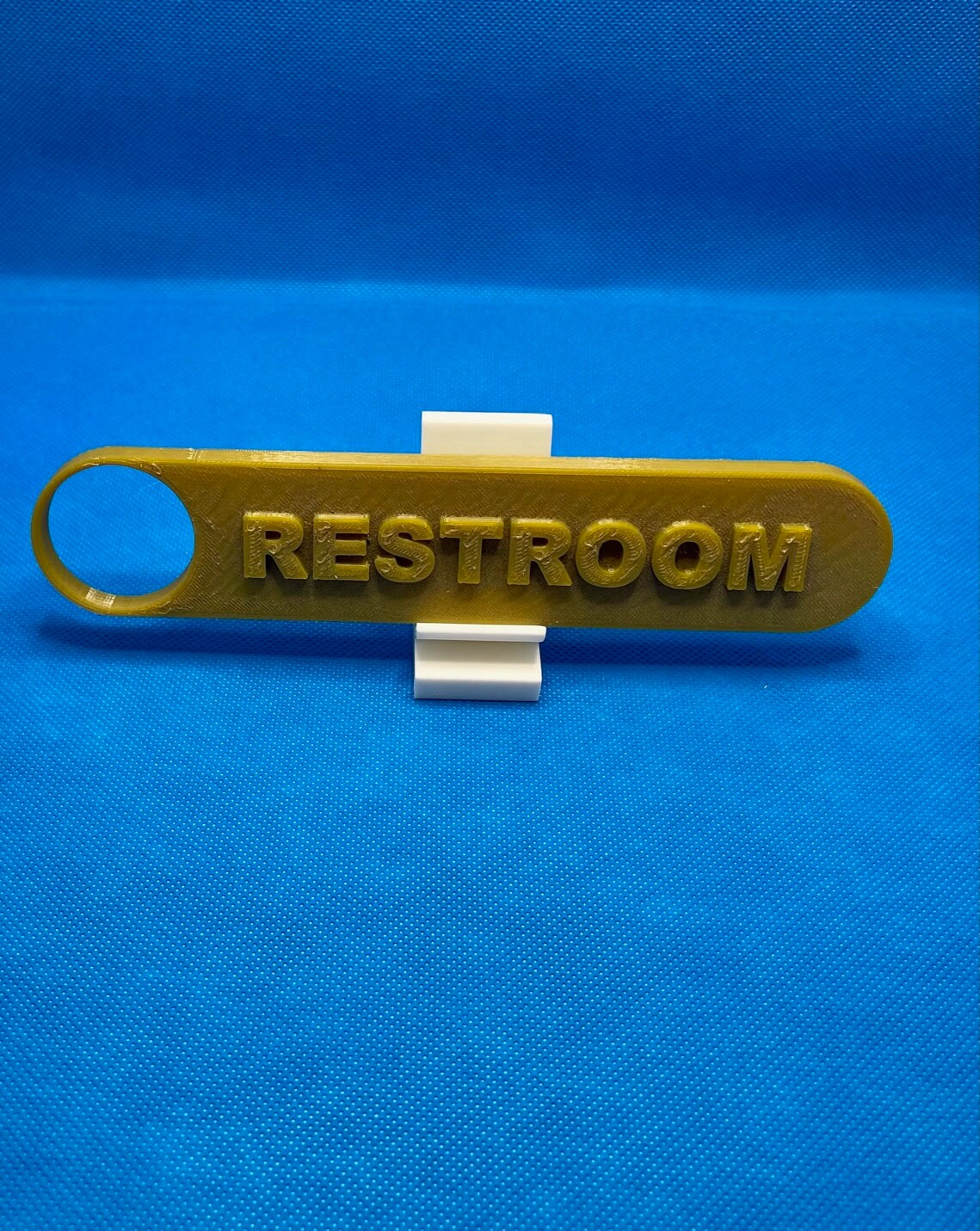 Huge Key Fob for Restroom, Keychain for Restroom Key, Keychain for Gas ...
