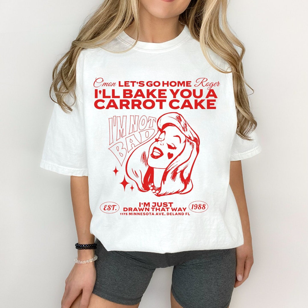 Jessica Rabbit Shirt, Roger Rabbit Shirt, Disneyland Merch, Cute Retro ...