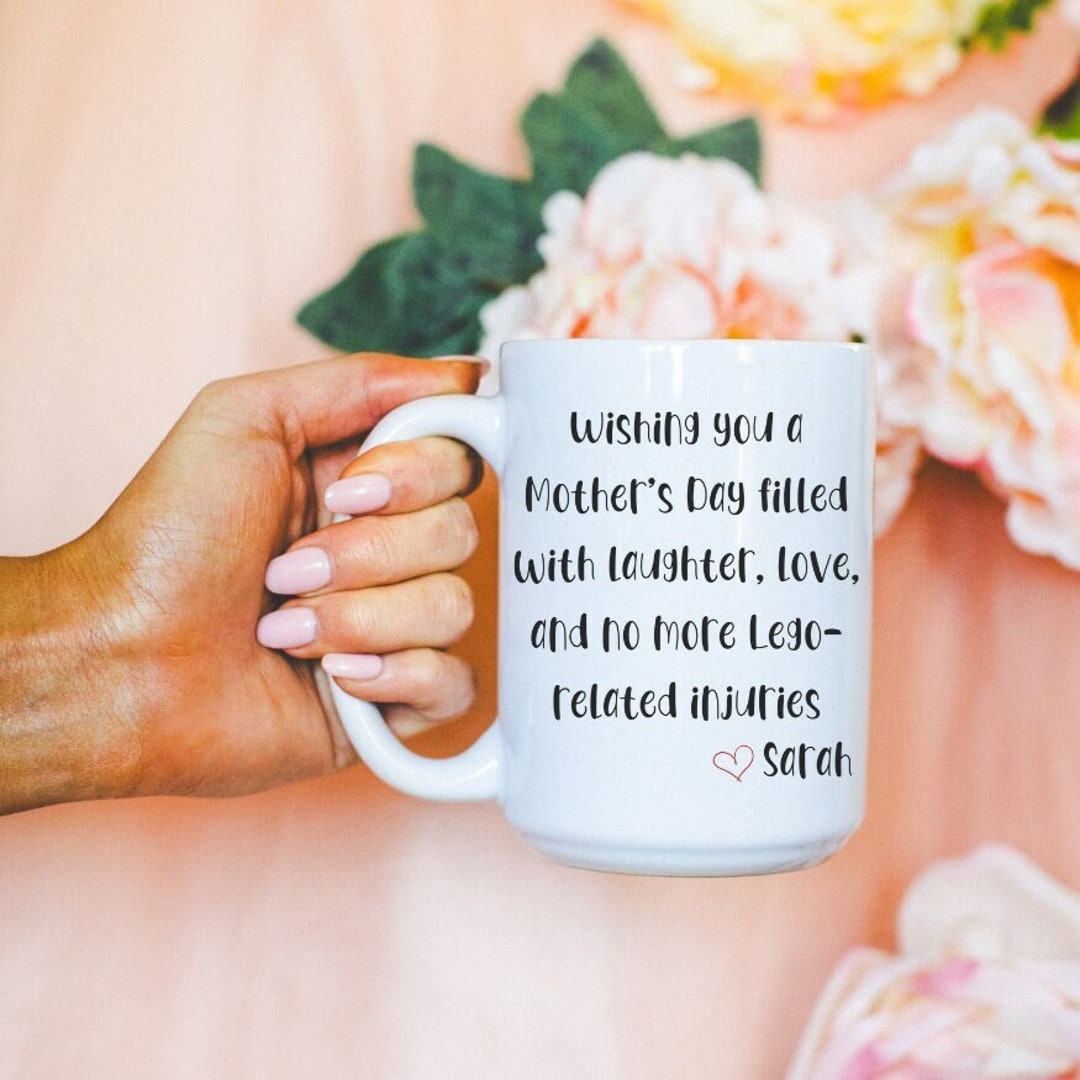 Funny Mother's Day Mug, Personalized Mom's Day Mug, Lego Mom Gift, Lego ...