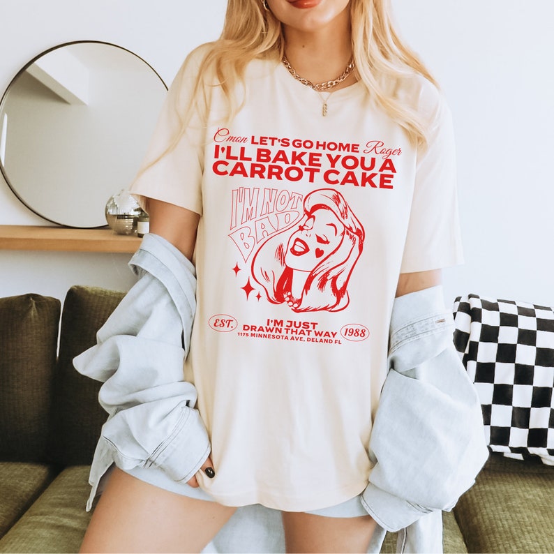 Jessica Rabbit Shirt Roger Rabbit Shirt Disneyland Merch - Etsy