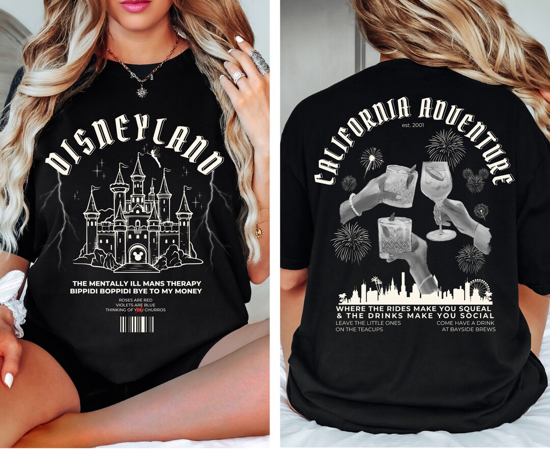 Disney Mentally Ill Mans Therapy Disneyland Streetwear - Etsy