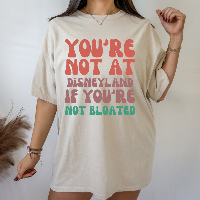 Bloating at Disneyland Funny Disney T-shirt - Etsy